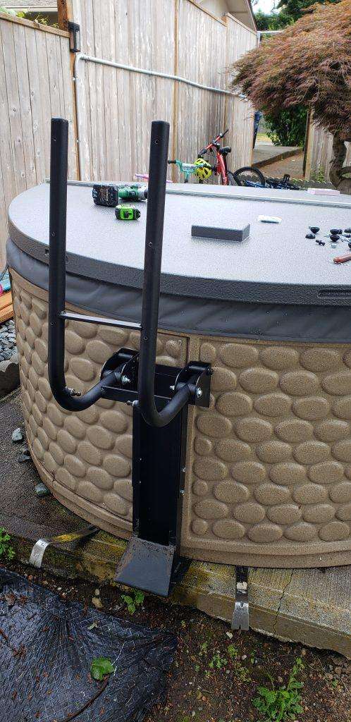 Covermate Freestyle – Cover lift for round or uniquely shaped spas ...